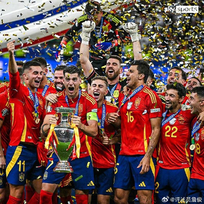 历史第一！西班牙夺得第4座欧洲杯冠军，英格兰2连亚_凤凰网