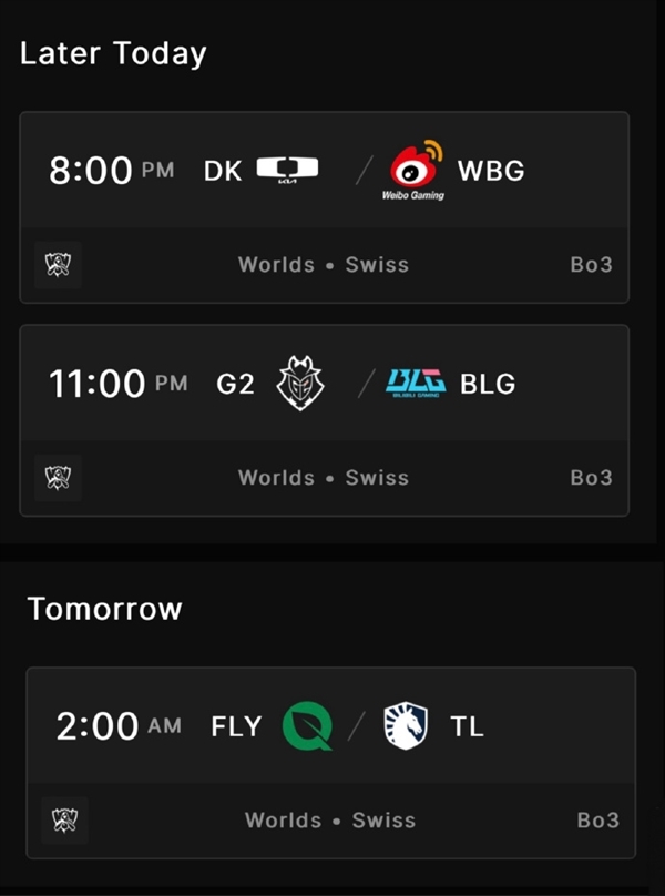《英雄联盟》S14瑞士轮第五轮抽签出炉：BLG、WBG冲击八强关键一战_凤凰网