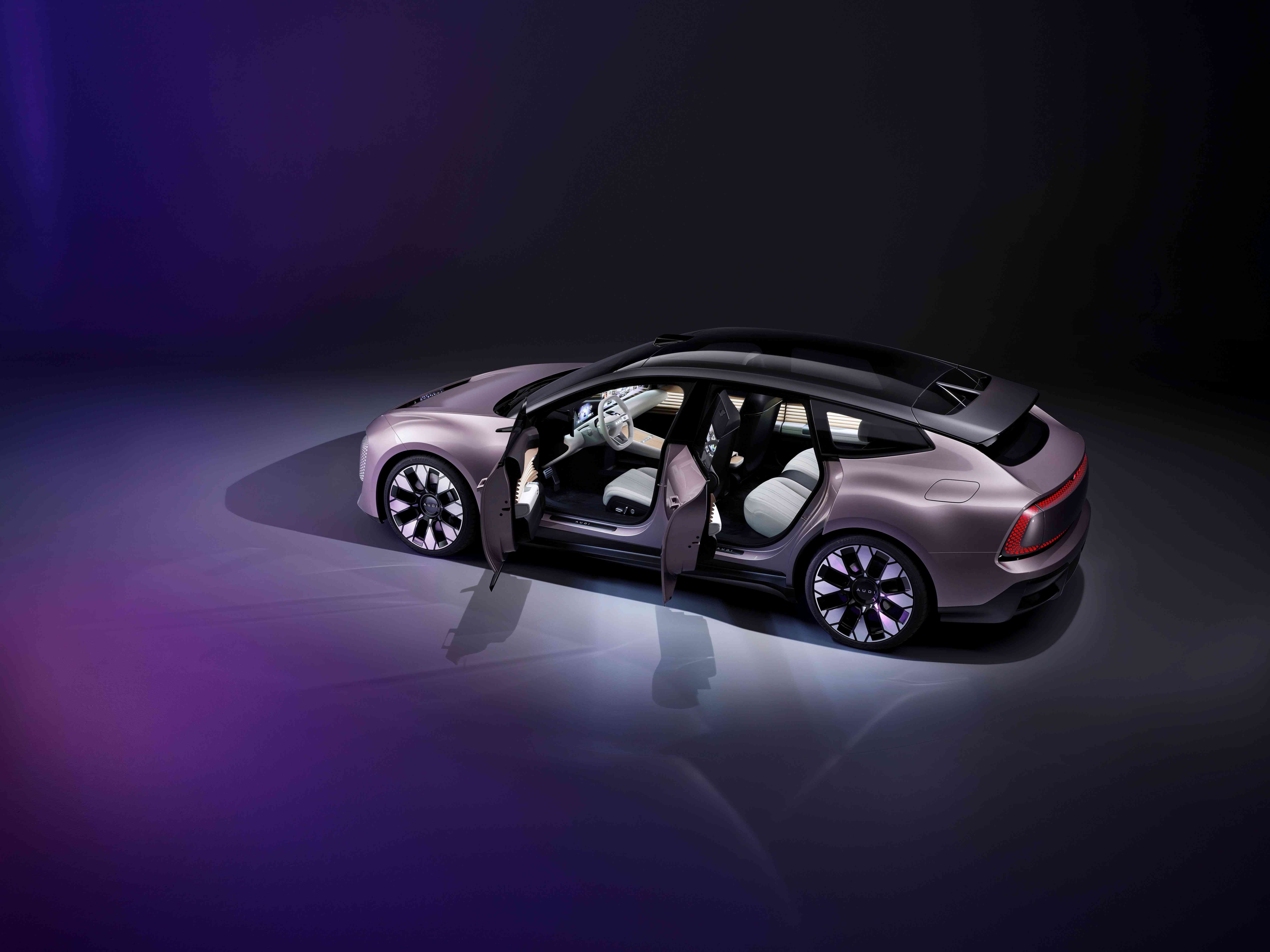 奥迪新品牌AUDI正式发布 首款概念车AUDI E Concept全球首秀