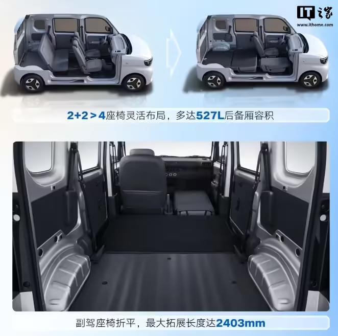 五菱之光EV纯电多用途车上市：201km续航，售价4.78万起_凤凰网