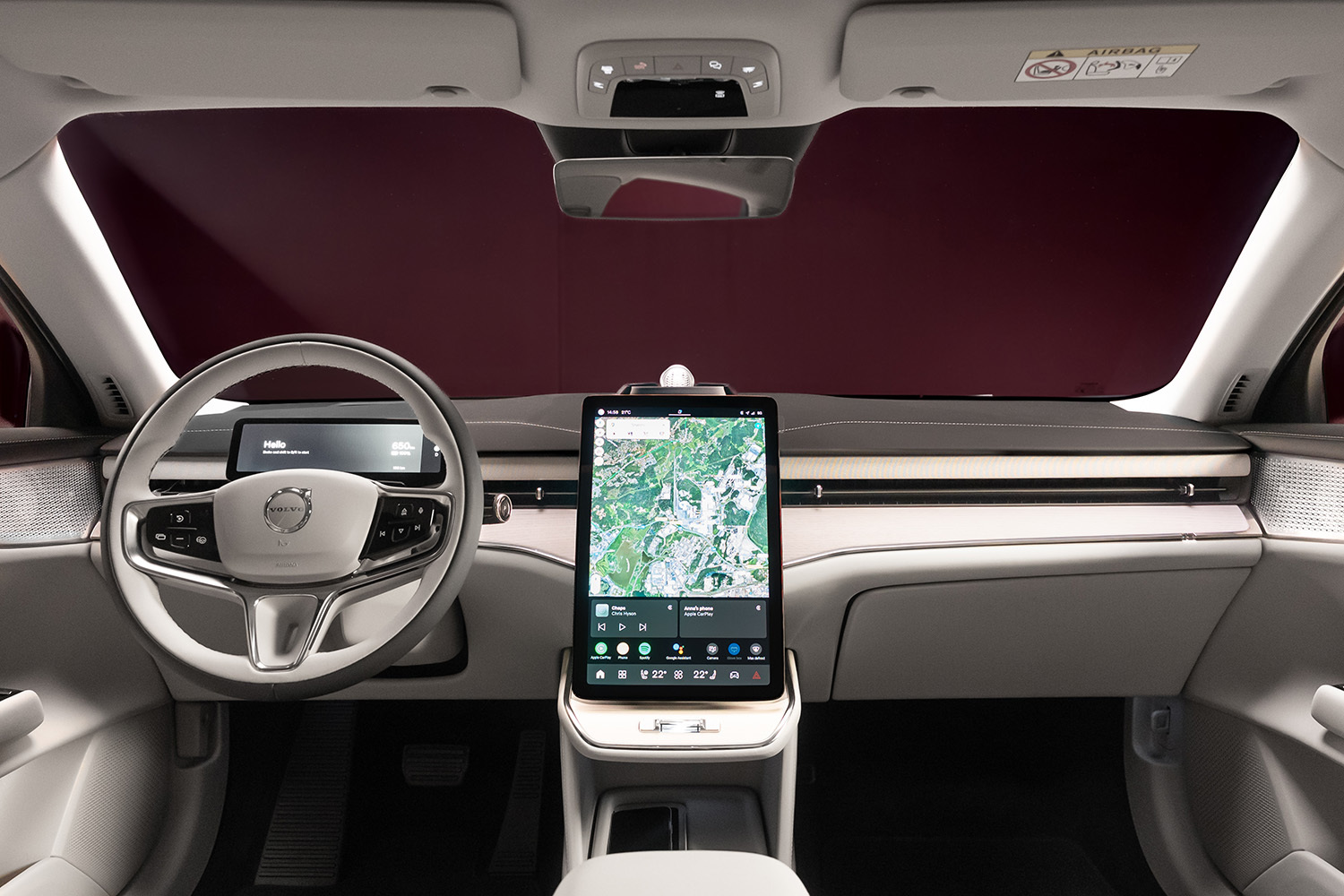 沃尔沃纯电旗舰轿车ES90全球首发 配高阶智驾/续航740km_凤凰网