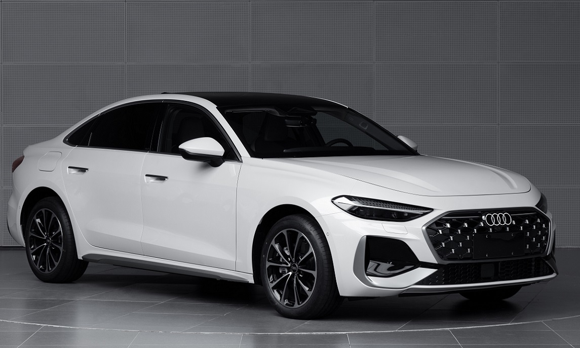 一汽奥迪A5L申报图曝光 双前脸设计/搭载华为智驾_凤凰网