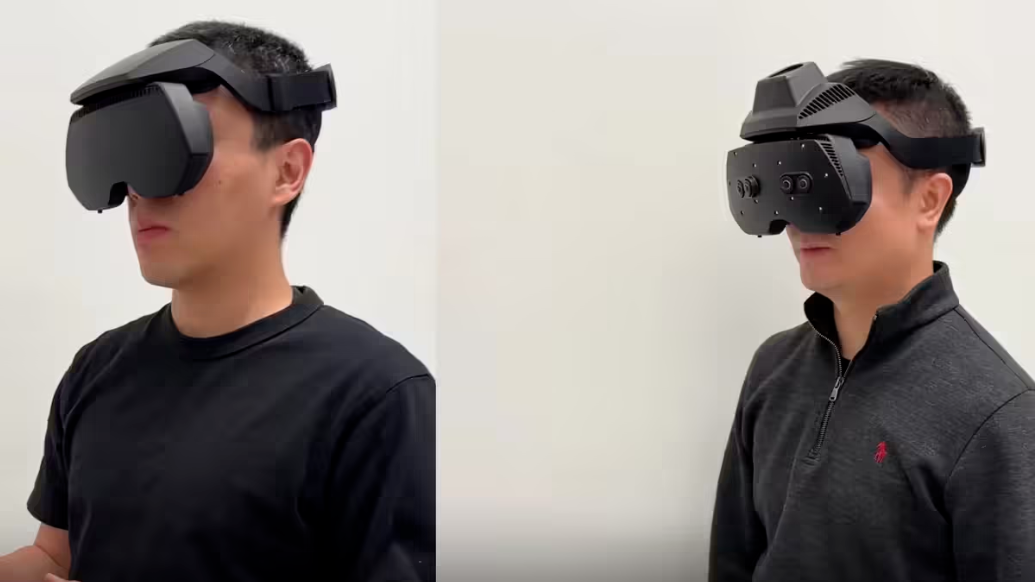 Meta展示新原型：180度FOV，接近人眼视野的最轻VR头显_凤凰网