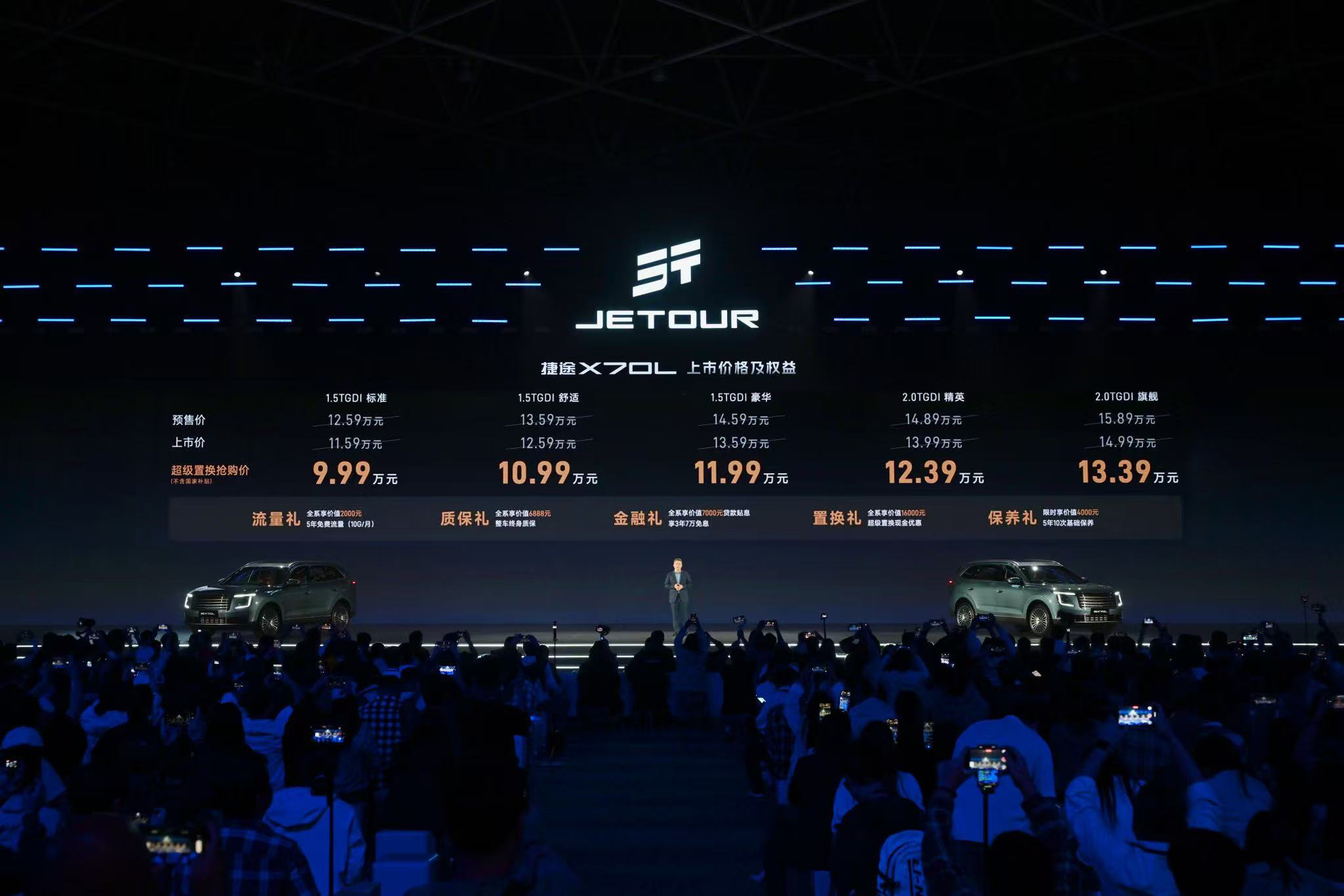 捷途X70L正式上市，超级置换抢购价9.99万元起_凤凰网汽车_凤凰网