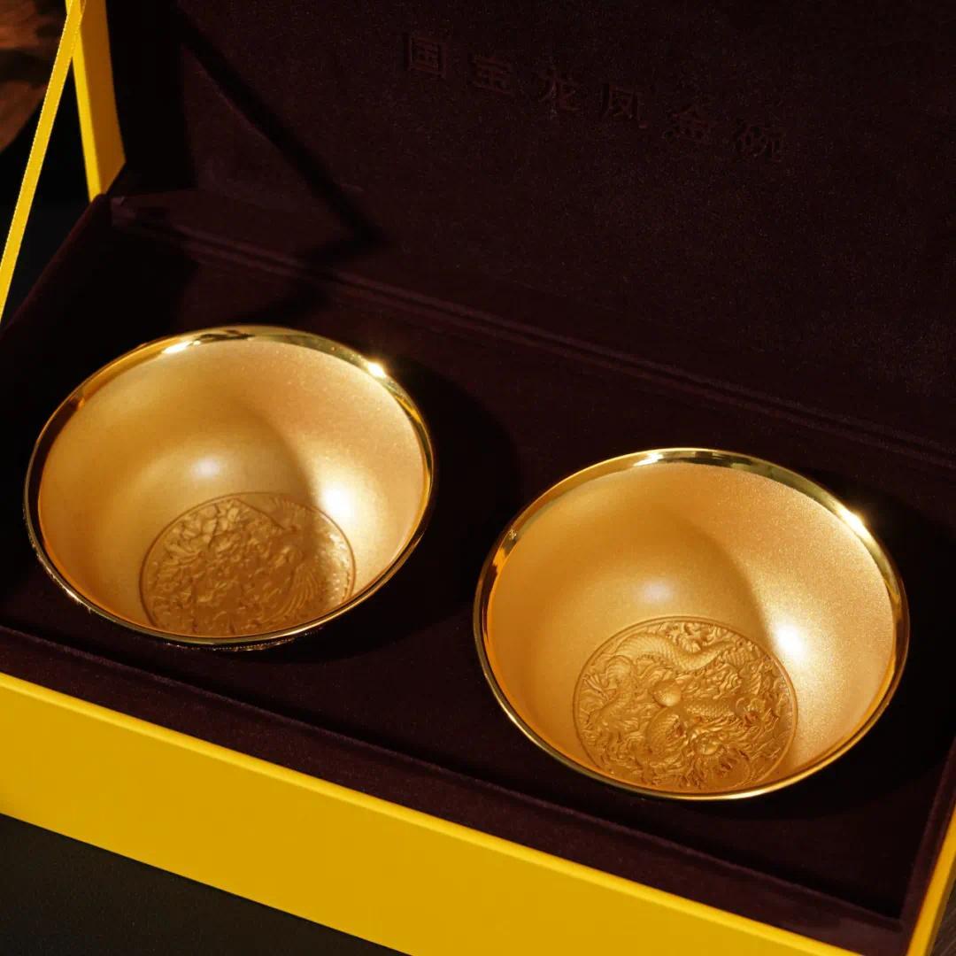 中国黄金放大招！故宫百年限定金碗，太闪了！