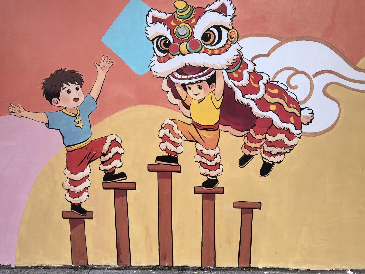 绘梦非遗，童韵湾区 ——臣田社区墙面彩绘以“故事画卷”演绎非遗传承新章__凤凰网